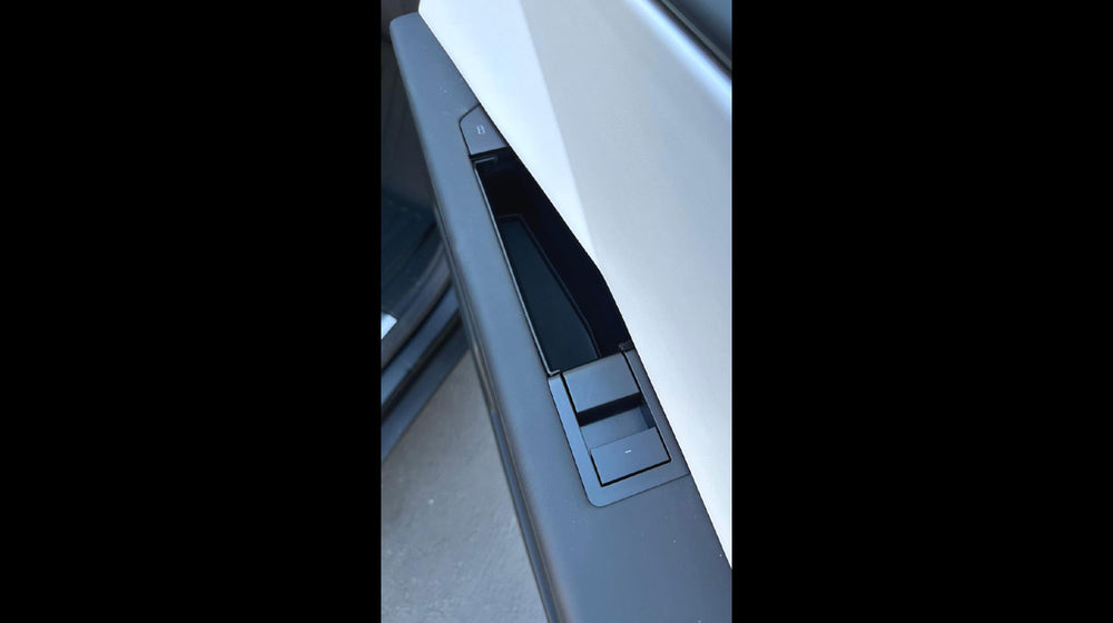 Tesla Cybertruck Door Handle Storage Bins