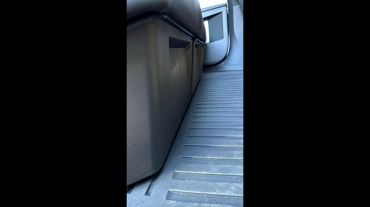 Tesla Cybertruck Underseat Storage Bin - Rear
