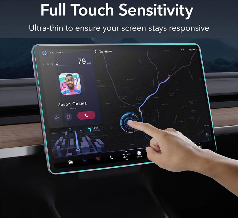 2024-2026 Tesla Model Y Juniper / Model 3 Highland Screen Protector wi